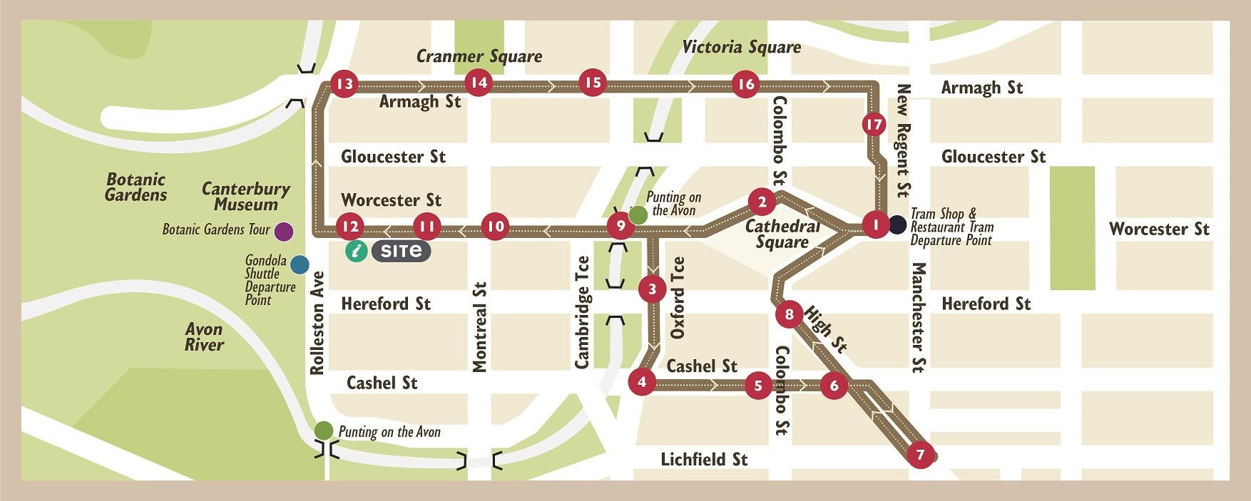 Tram - Interactive Tour of Christchurch | Christchurch Attractions