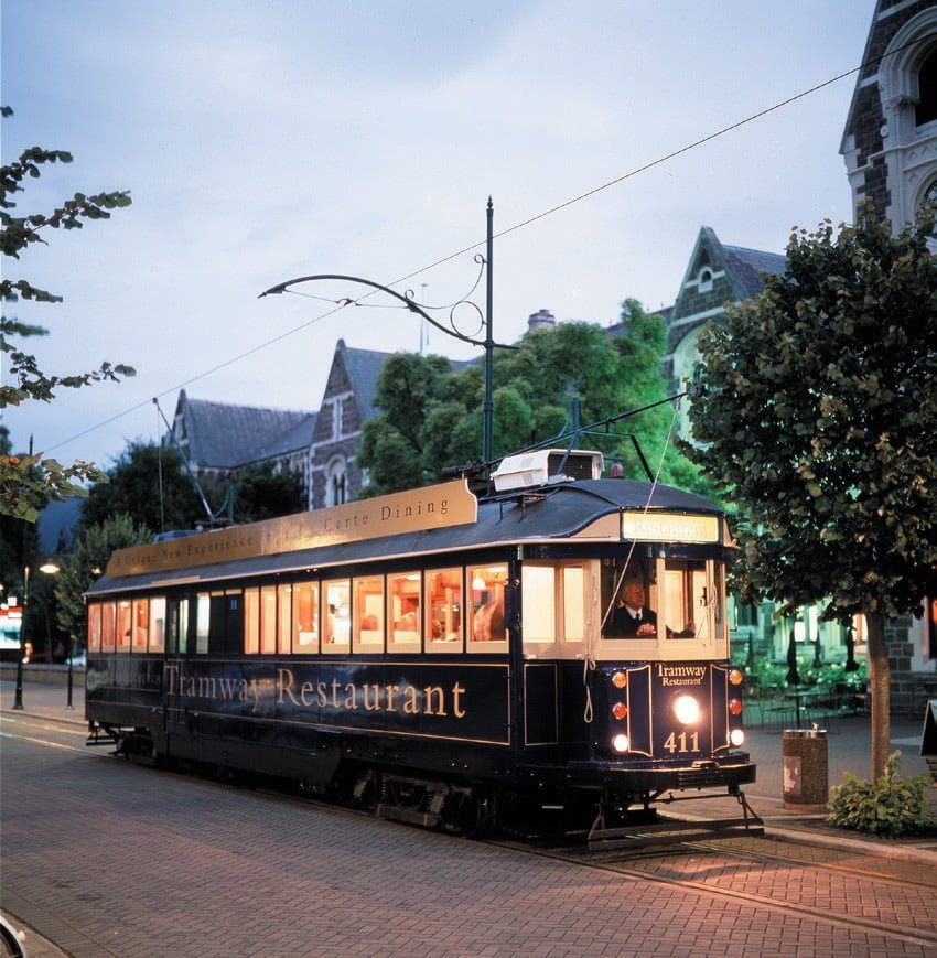 Tramway Restaurant - Unique Dining Experience | Christchurch Attractions