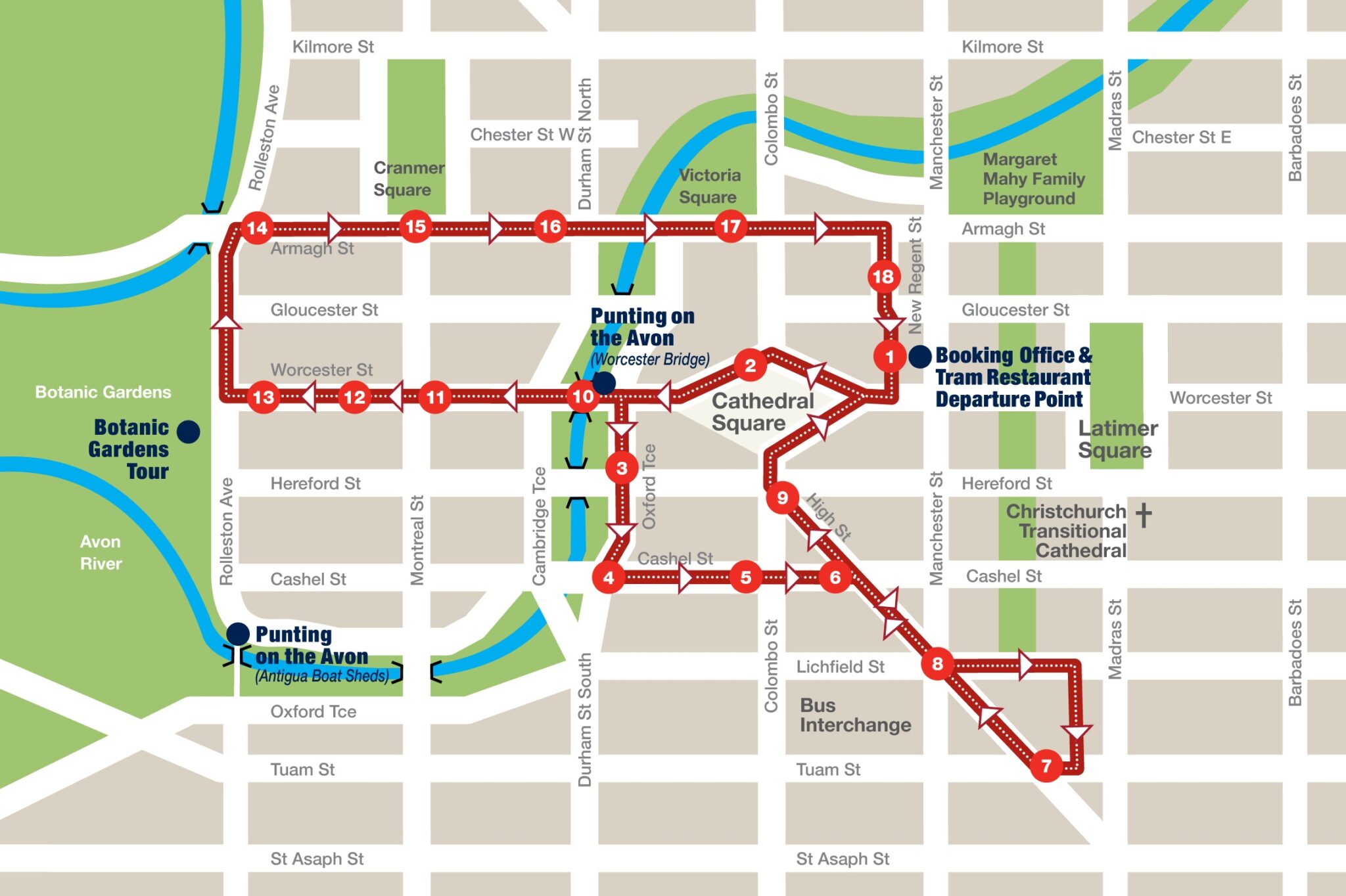 Things To Do In Christchurch: Christchurch Tram